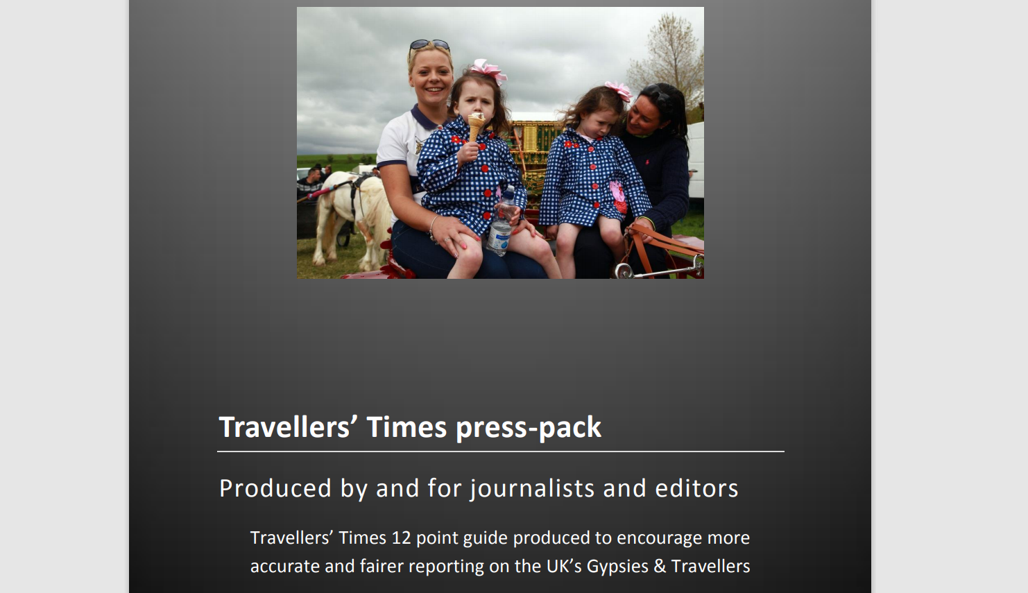 Press watchdog publishes Travellers’ Times guidance for newspapers ...