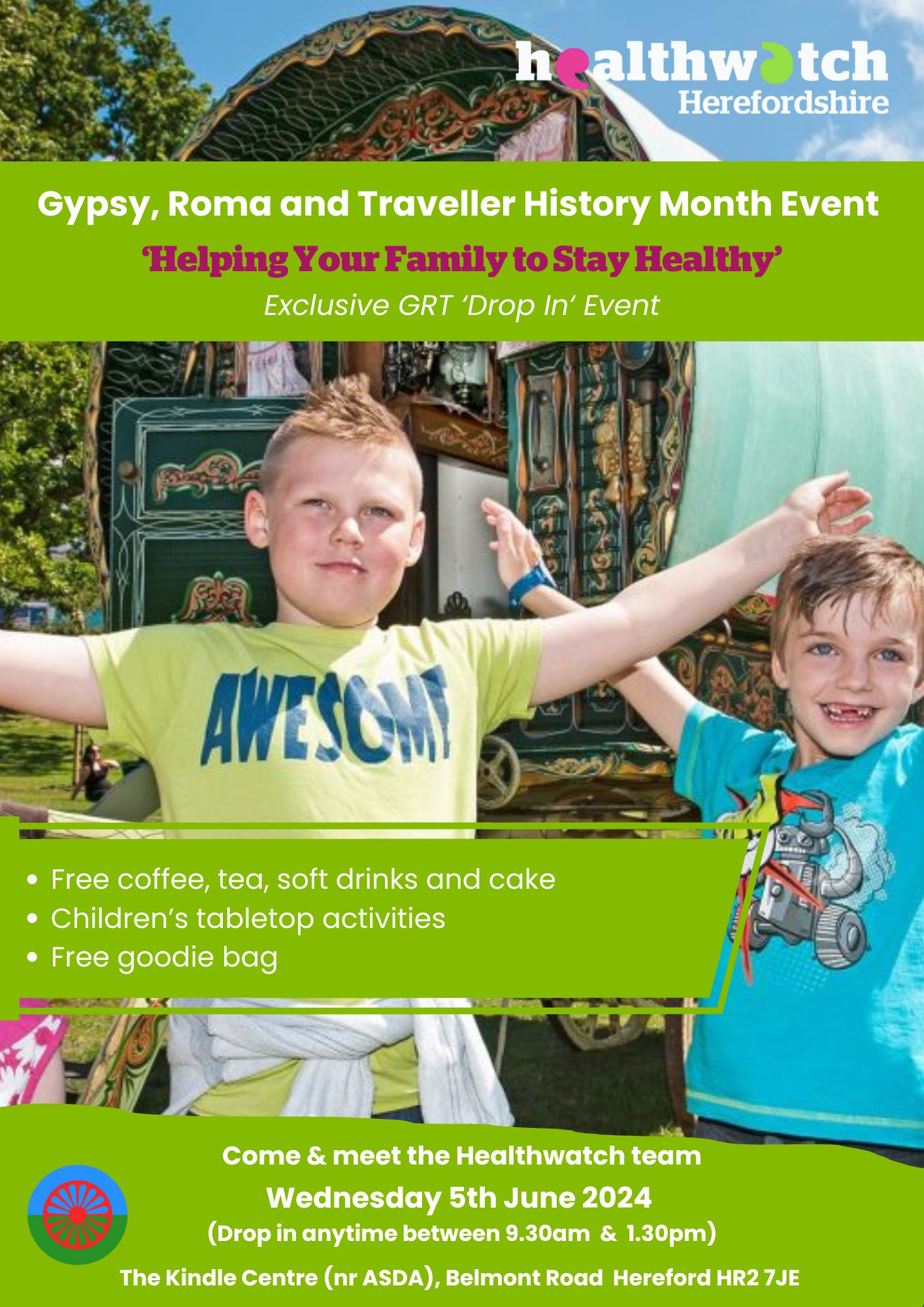 Healthwatch Herefordshire - Gypsy, Roma and Traveller History Month ...