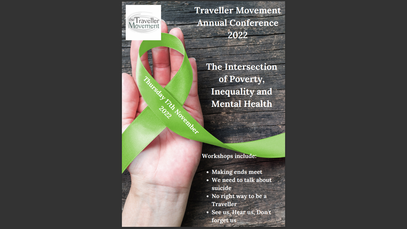 TRAVELLER MOVEMENT ANNUAL CONFERENCE: THE INTERSECTION OF POVERTY ...