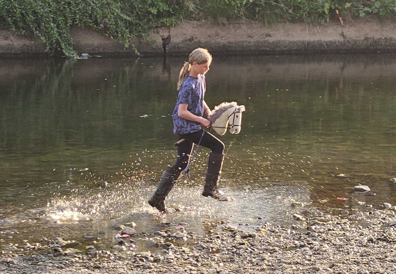 Dreams come true for Piper Ann as Appleby ‘Hobby Horse Girl’ photo goes ...