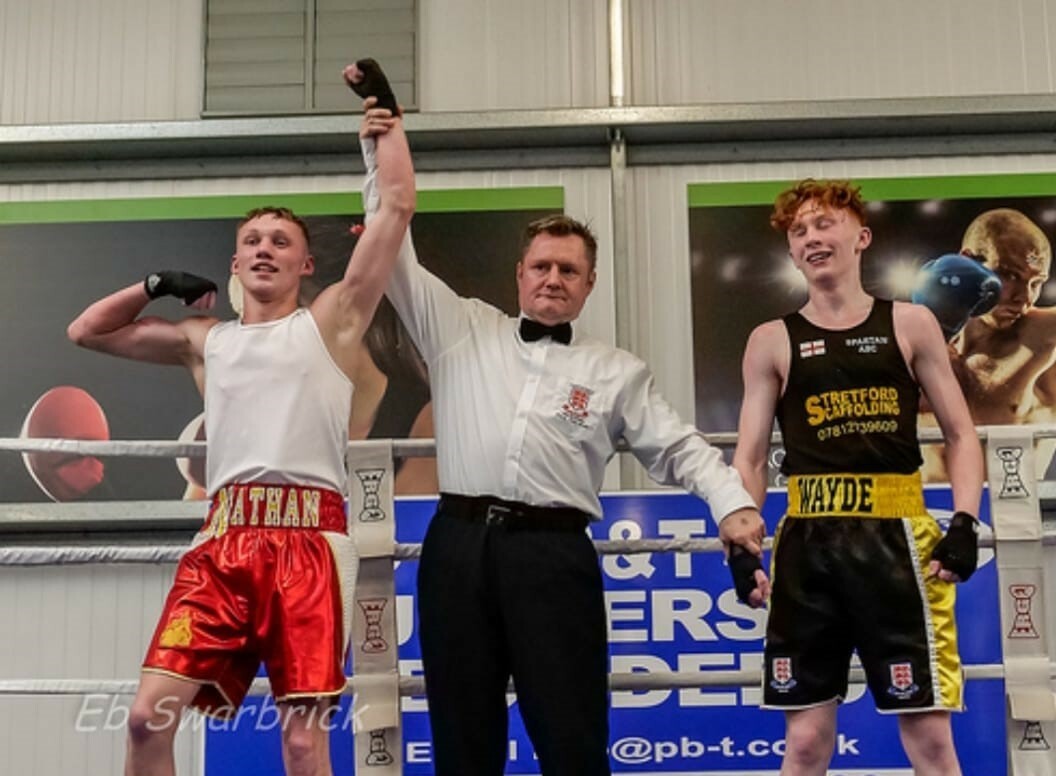 Lancashire - Nathan Linfoot wins regional boxing title to reach quarter ...