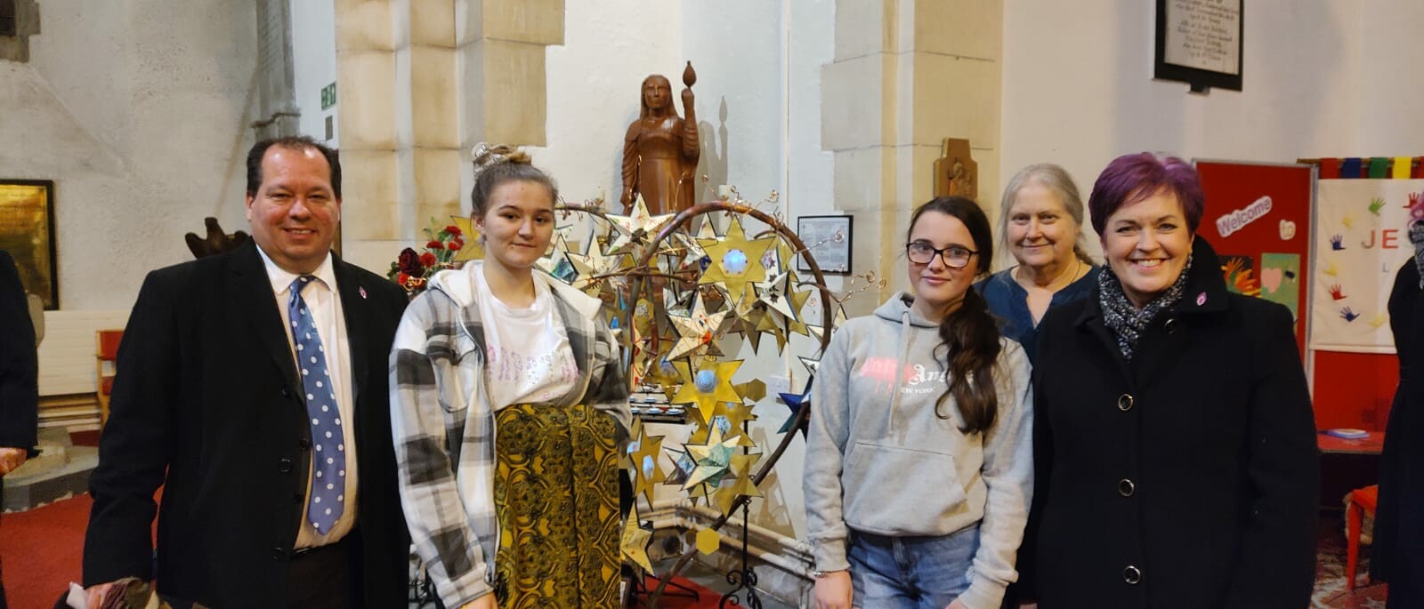 Glynmil young people create homage to Gypsy/Roma Holocaust victims ...