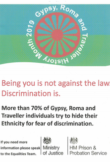 Prisoners at HMP Stocken give a big thumbs up for Gypsy, Roma ...