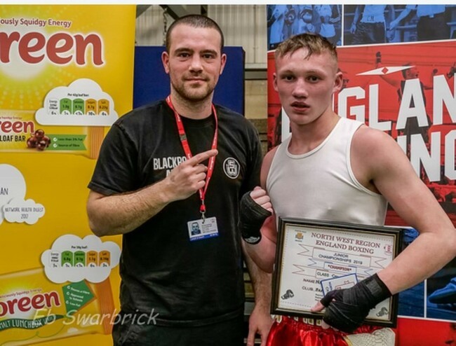Lancashire - Nathan Linfoot wins regional boxing title to reach quarter ...