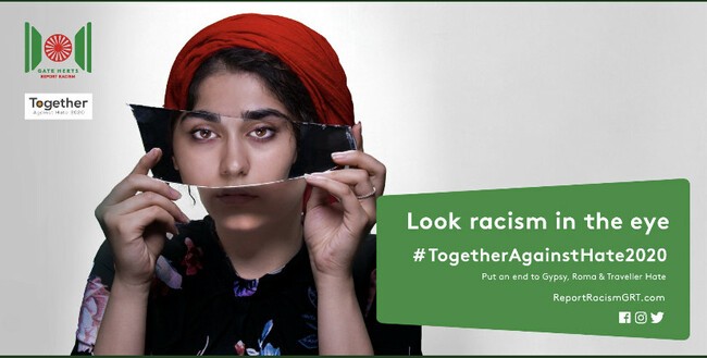 Together Against Hate 2020 - say Report Racism GRT | Travellers Times