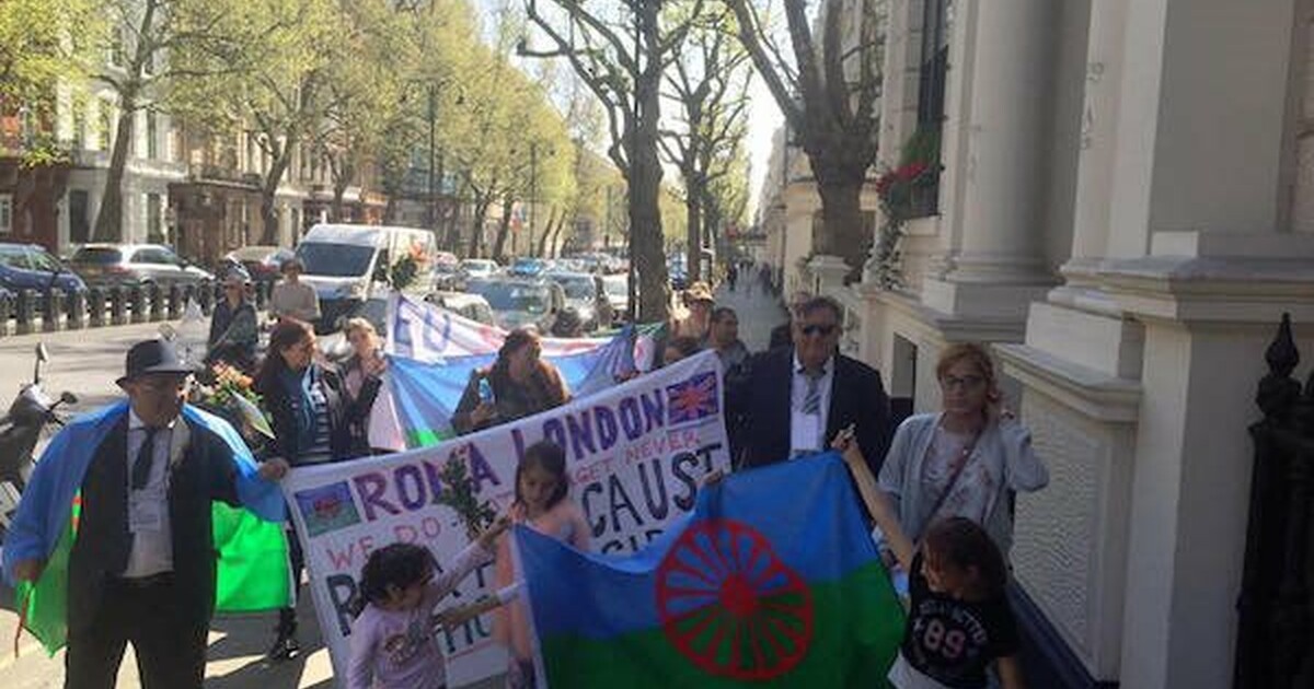 Roma celebrate April 8th International Roma Day in London