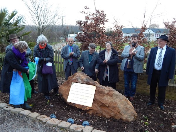 Baroness Whitaker ‘cuts the turf’ for new Gypsy Cooperative centre